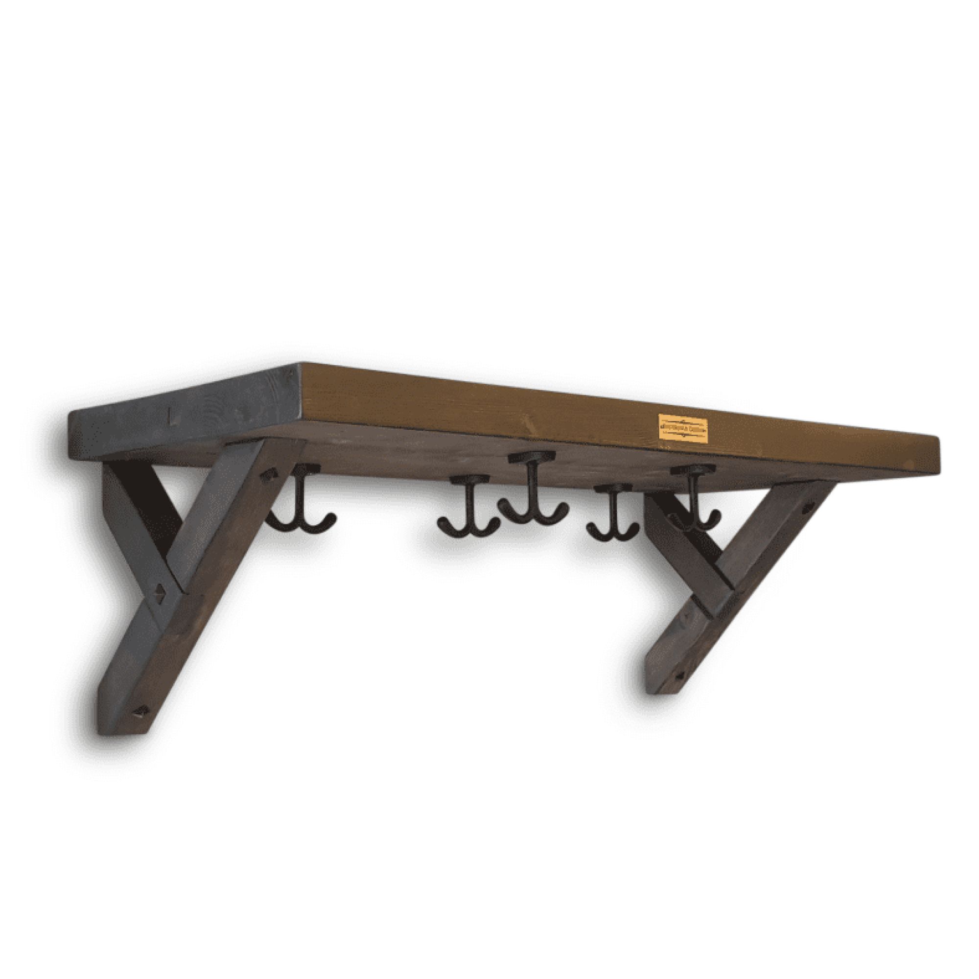 Hattehylle | 70 - 200 cm - Rustikunik Design